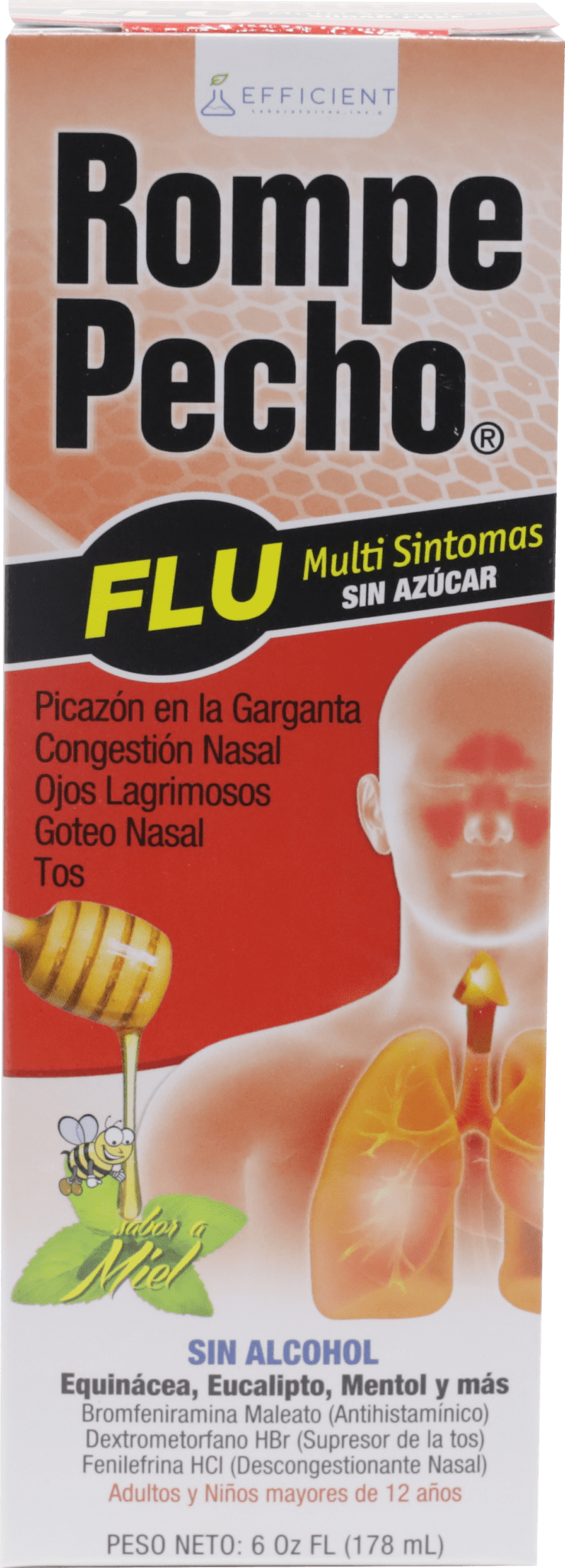 Rompe Pecho® DM 6oz - Efficient Labs