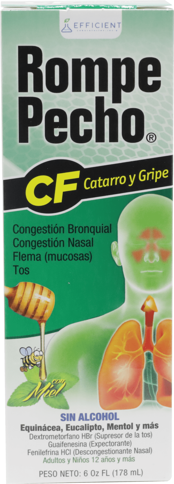 Rompe Pecho® DM 6oz - Efficient Labs