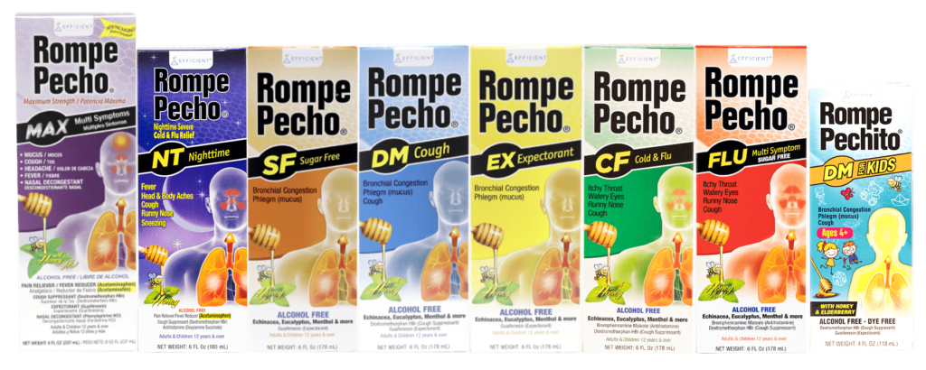 Rompe Pecho Cough Syrup | Natural Relief | Efficient laboratories