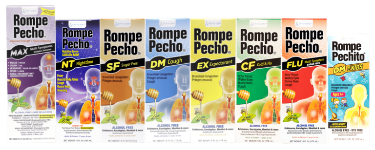 Rompe Pecho Cough Syrup | Natural Relief | Efficient laboratories